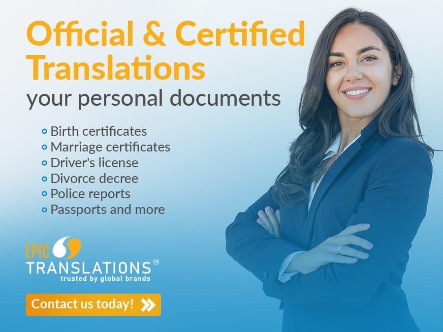 Certified Document Translation Service: Experience Professionalism and ...