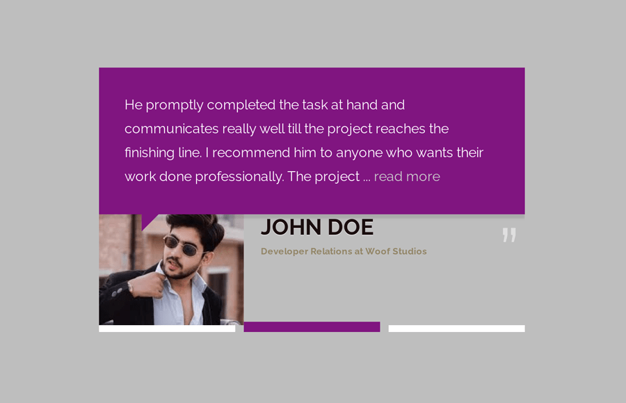 Responsive Testimonial Slider in Html: Enhance User Experience | by ...