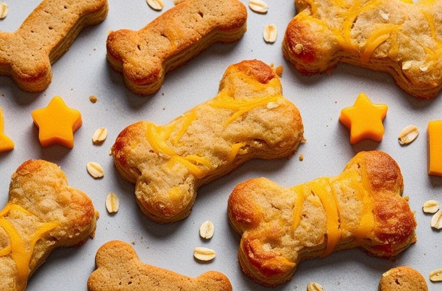 Cheesy Dog Biscuits: The Best of the Homemade Dog Treat Recipe | by ...