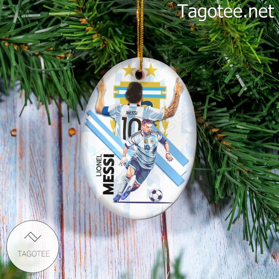 Lionel Messi Argentina Xmas Ornament: Celebrate the Soccer Legend | by ...