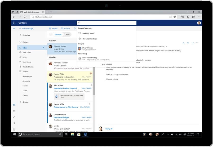Office 365 is getting fluent design, simplified ribbon, other design ...