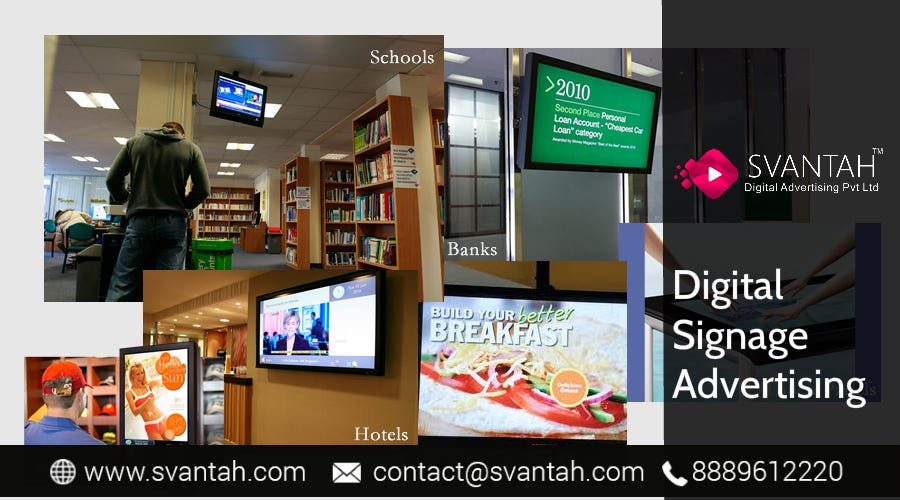 Make the most of the full-scale digital signage advertising from ...