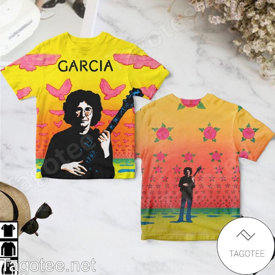 Jerry Garcia Album Cover T-Shirt: A Tribute to the Grateful Dead Legend ...