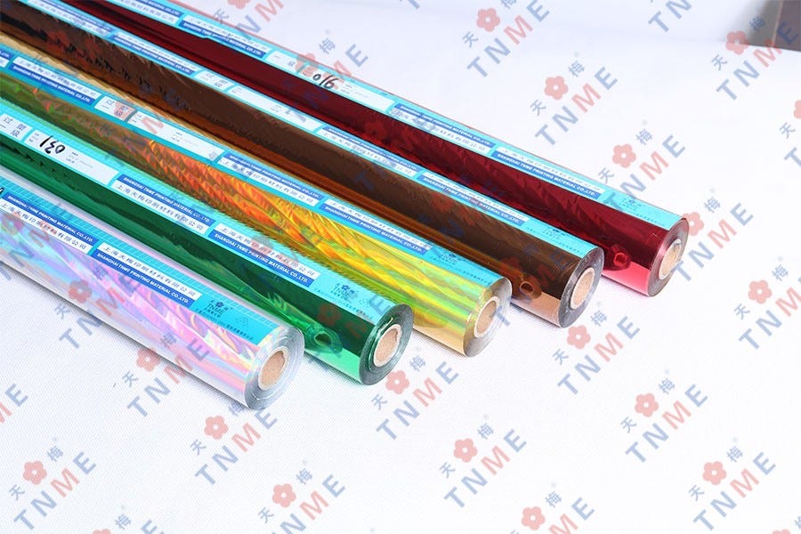 Laser Aluminized Film Pearl foil - Tnmefoil - Medium
