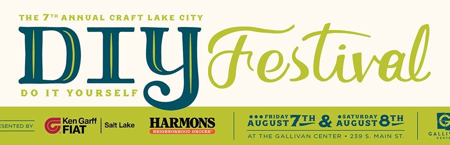 Craft Lake City DIY Festival to Showcase Unique Utah Creative Culture ...