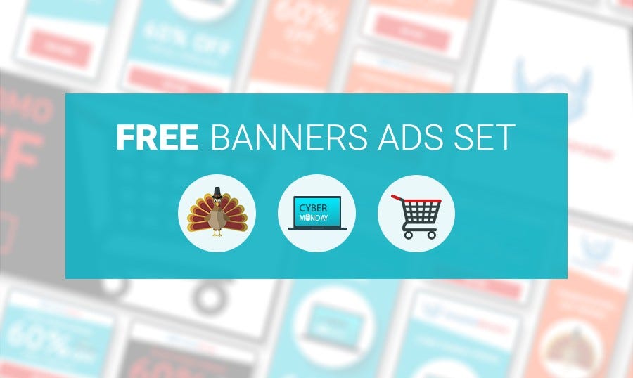 Free Banners ADS Set. Holiday Edition | by TemplateMonster | Medium