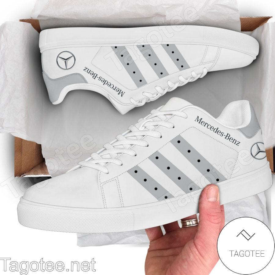 Elevate Your Style with the Mercedes-Benz Logo Print Stan Smith Shoes ...