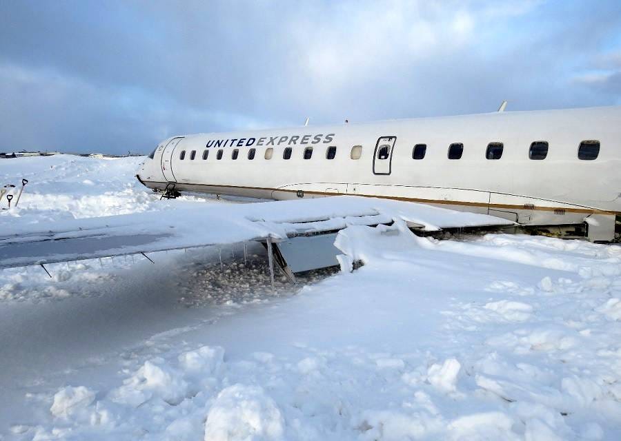 Snow Way! The Comedy of Errors on CommutAir Flight 4933 | by Aydin J ...