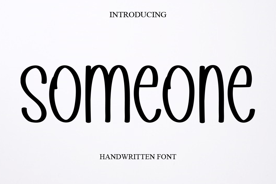 Someone Font - Craftgenius - Medium