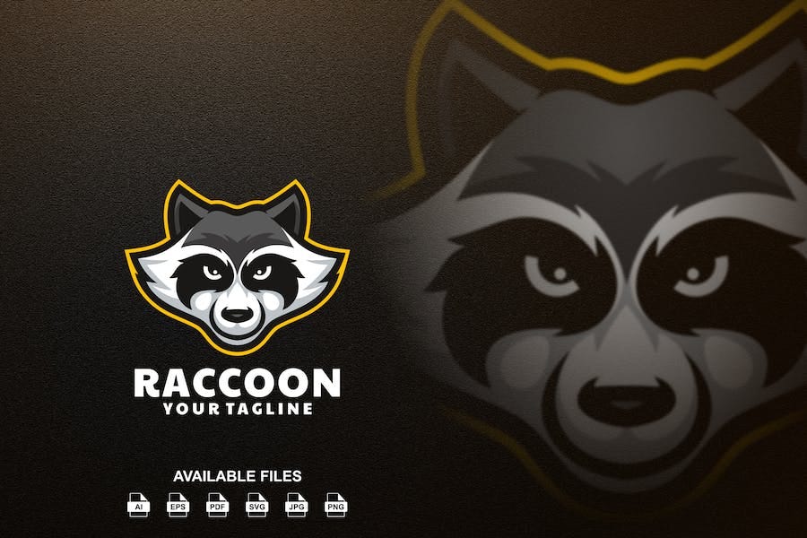 Premium Raccoon Logo Free Download | by IMGPANDA | Medium