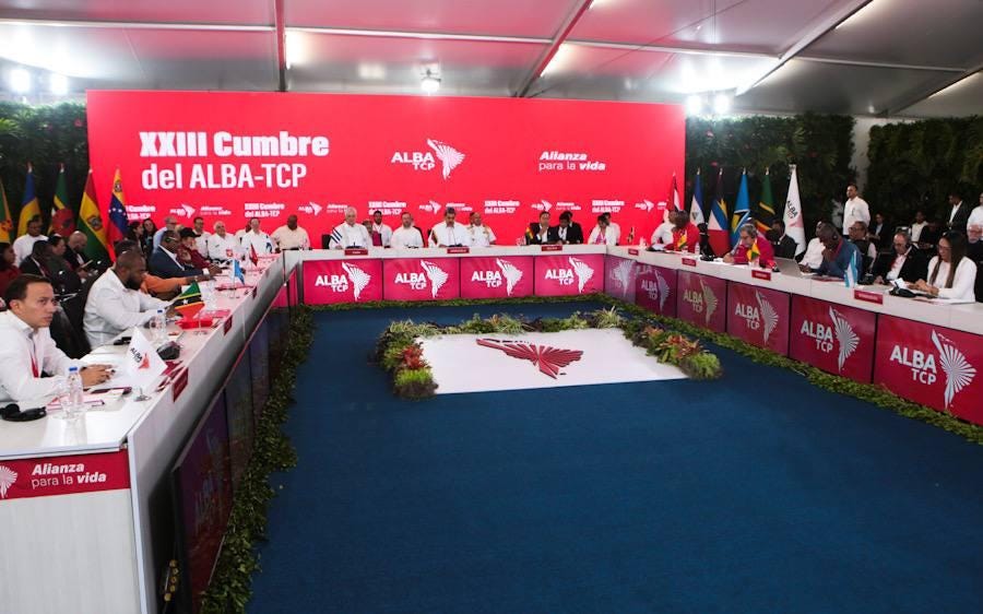 Escenario mundial. Cumbre del ALBA-TCP. | by Ariguanabo TV | Medium