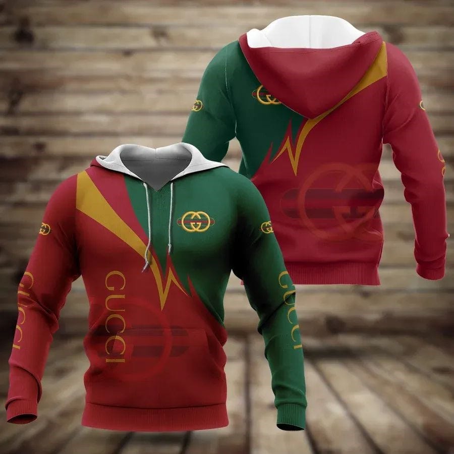 Gucci Red Type 678 Hoodie Outfit Luxury Fashion Brand | by SuperHyp ...