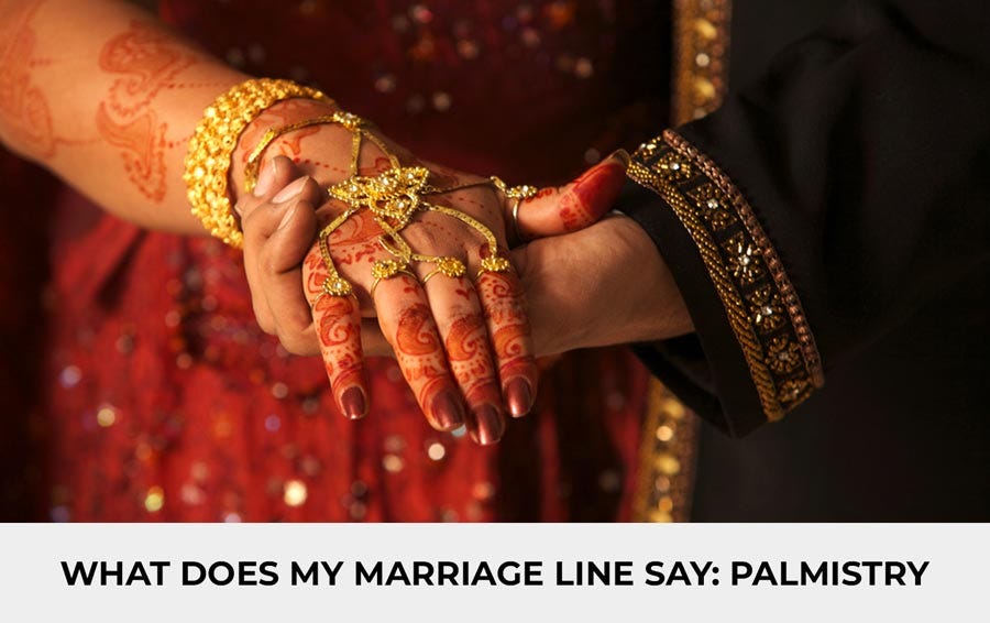 What Does My Marriage Line Say: Palmistry | by Astro Era | Apr, 2024 ...