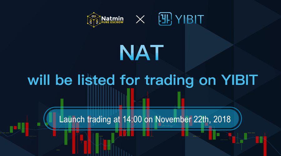 Natmin Pure Escrow Now Listed on Yibit | by Lisa Cashen | Natmin Pure Escrow | Medium