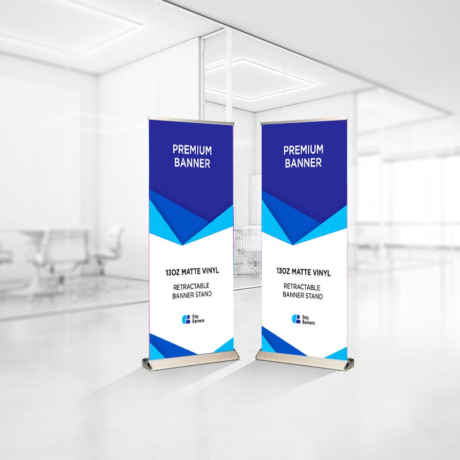 Standard Pull Up Banners - onlybanners.store - Medium