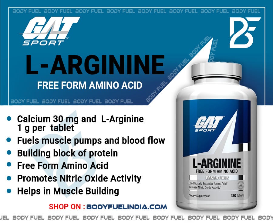 GAT L-ARGININE - Body Fuel - Medium