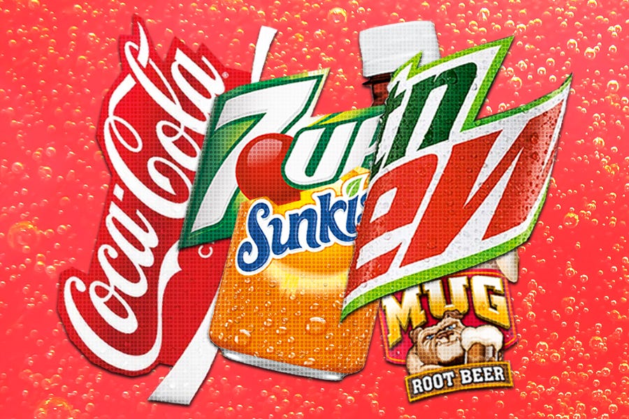 Every Major Soda, Ranked by How Unhealthy They Are | by Ian Lecklitner ...