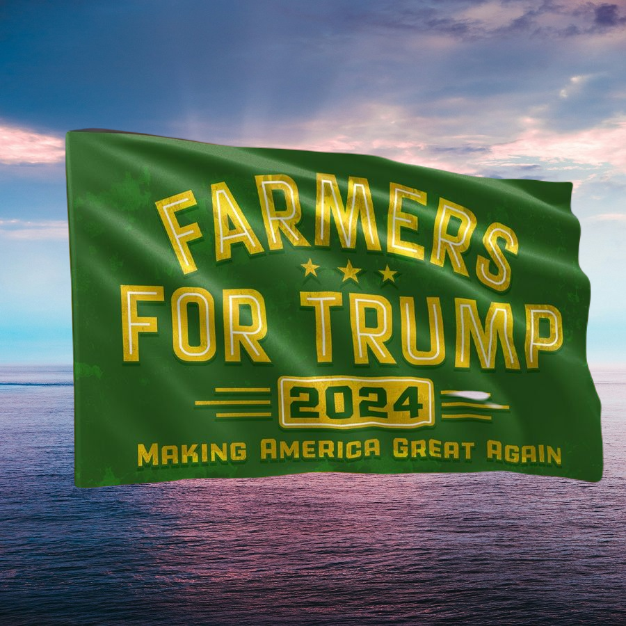 NEW Farmers For Trump 2024 Making America Great Again Flag | by ...
