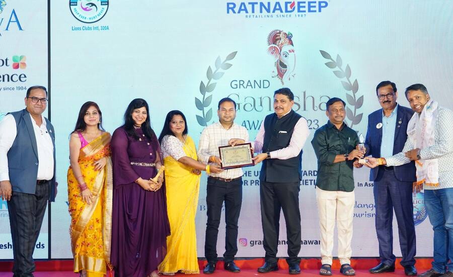 Ratnadeep Grand Ganesha Awards, organised by Lions Club International | by Bharat Now | Medium