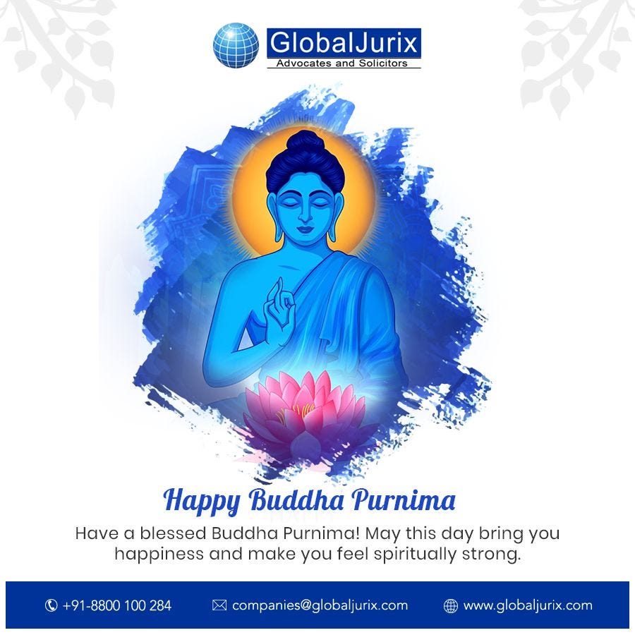 Happy Buddha Purnima - Toplaw Firm - Medium