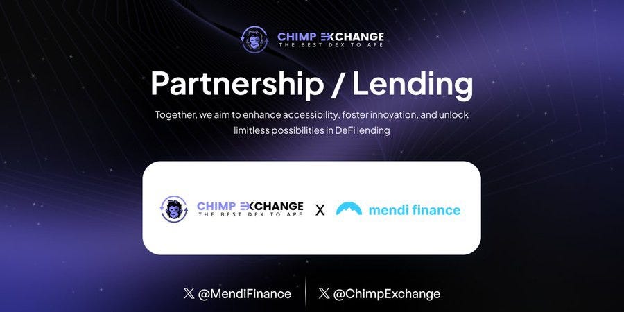 Chimp Exchange X MendiFinance. Chimp Exchange X MendiFinance | by KingJaayyy | Medium