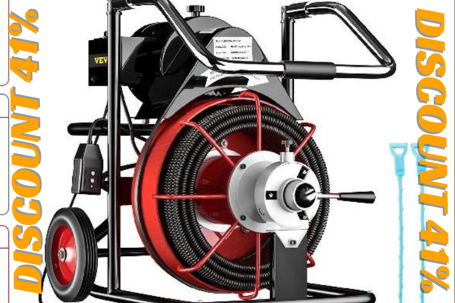 Tackling Clogged Drains with the VEVOR Electric Drain Auger: A ...