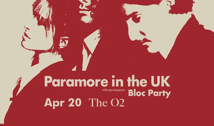 LIVE | Paramore — On Tour 2023 at The O2, London, United Kingdom ...
