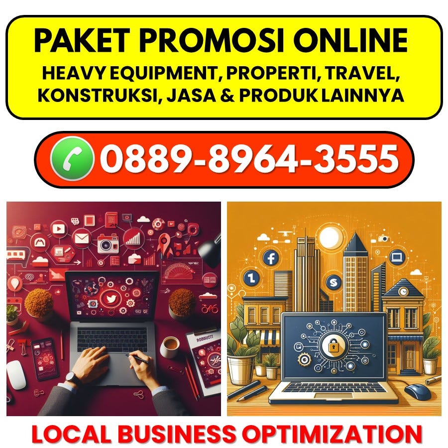 Jasa Promosi Digital Bisnis Alat Berat Surabaya, Hub 0889–8964–3555 ...