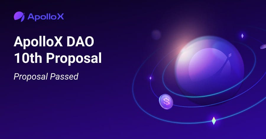 ApolloX 10th DAO proposal to adjust the Liquidity Pair for LP token ...