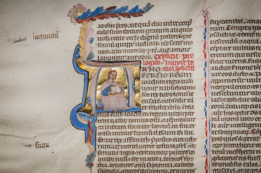 FEATURED ITEM: Biblical BOOK OF DANIEL Medieval Manuscript Folios | by ...