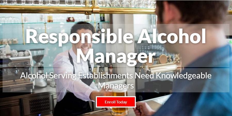 Responsible Alcohol Manager. Alcohol Serving Establishment need… | by Serving Alcohol | Medium