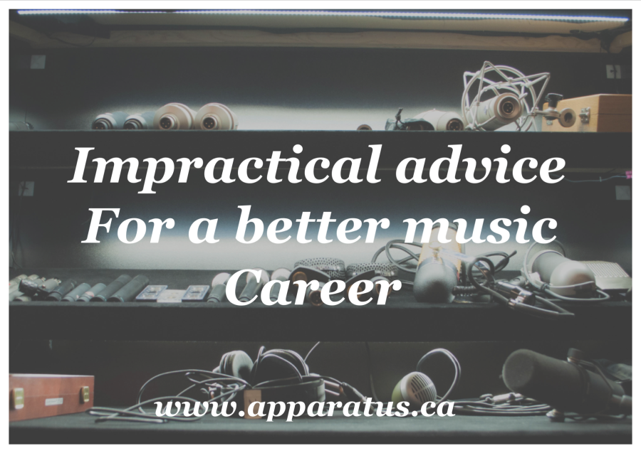 Impractical Advice for a Better Music Career | by Brandon of APPARATUS ...
