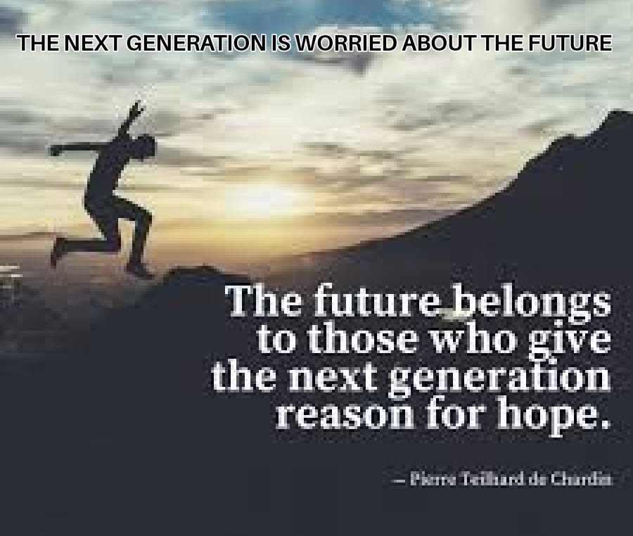 The next generation is worried about the future | by Treadmill Treats ...