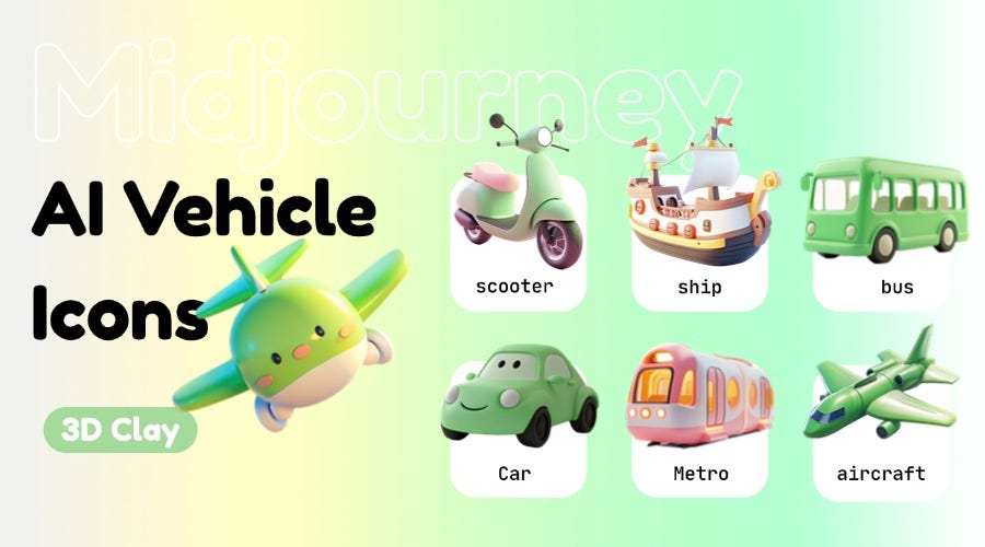 AI Icon Design Prompt Guide: Using Midjourney and Nijijourney | by ...