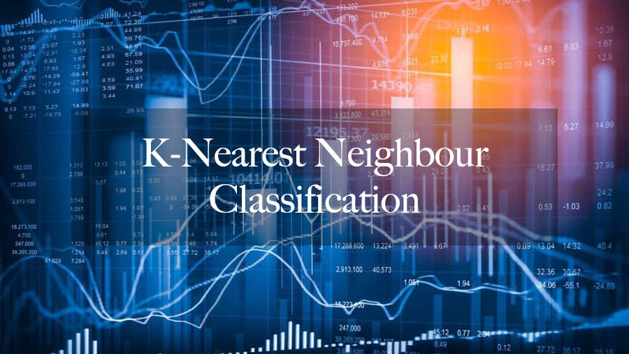 K Nearest Neighbours In Python Machine Learning Classification By Shuvrajyoti Debroy Medium