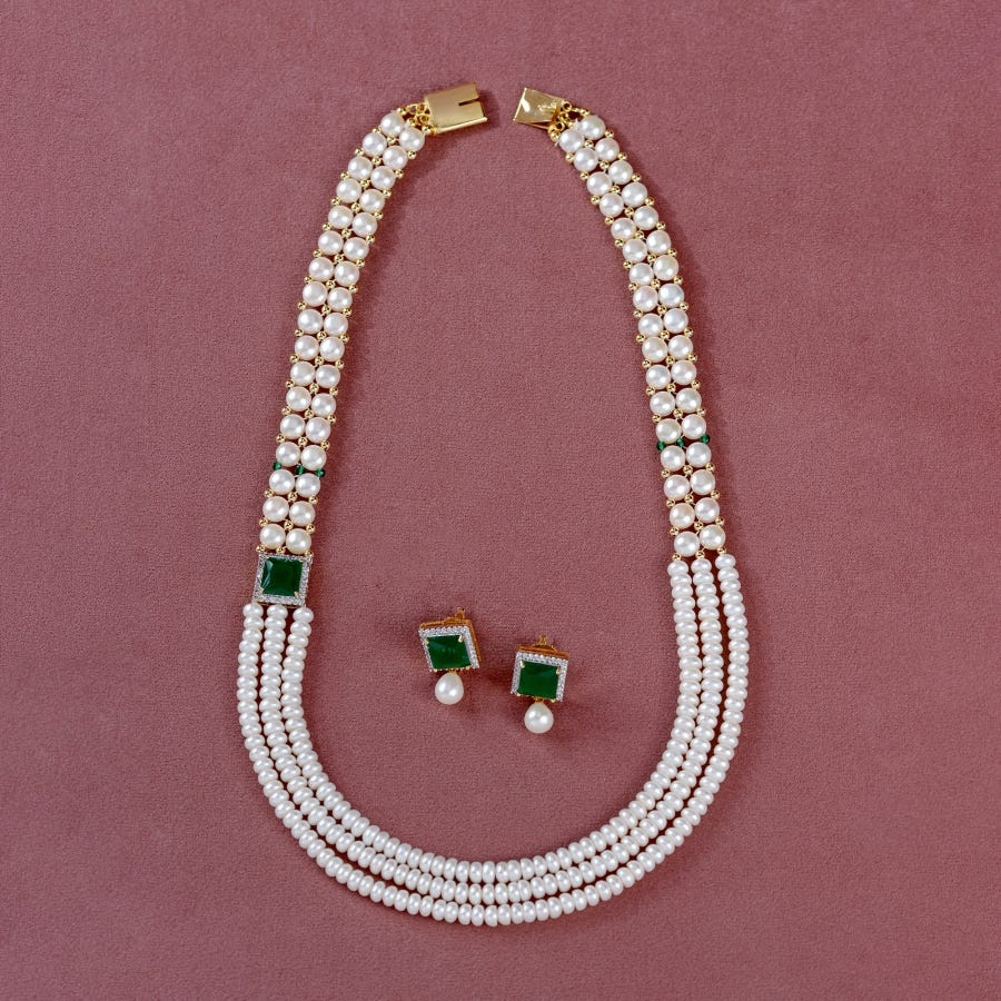 Mother of Pearl Jewelry Collection: Elegant Elegance - Krishna Pearls ...