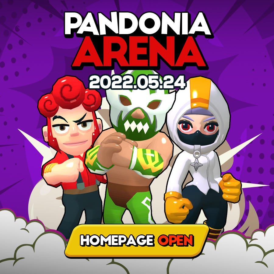 [Notice] Website opening information - Pandonia Arena Official - Medium