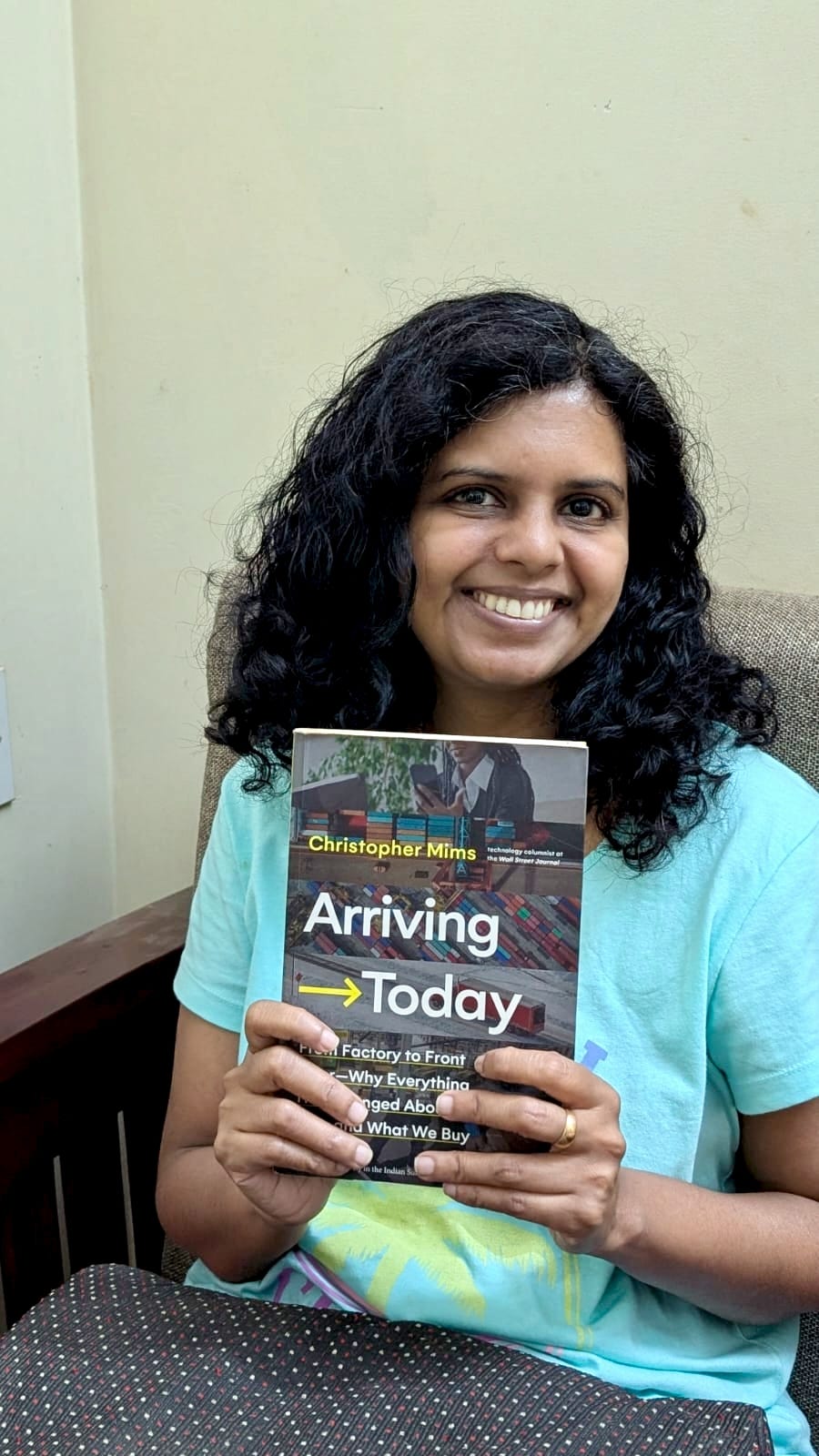 Part #2 Book: Arriving today Author: Cristopher Mims | by Anitha Raman | Medium
