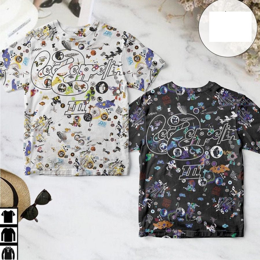 NEW Led Zeppelin III Album Cover Shirt | by Fashion Global Shipping ...