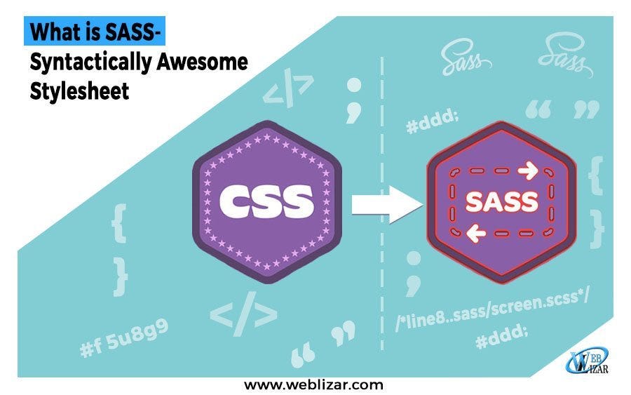 What is Saas Synthetically Awesome Style Sheet | by Weblizar | Apr ...