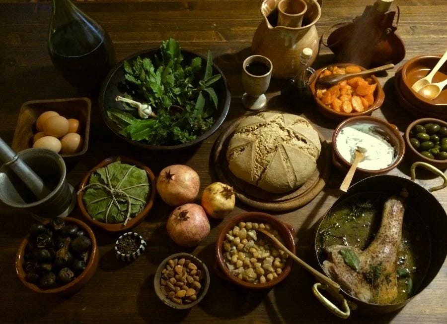 What did the ancient Romans eat?. Initially, Roman food was quite ...