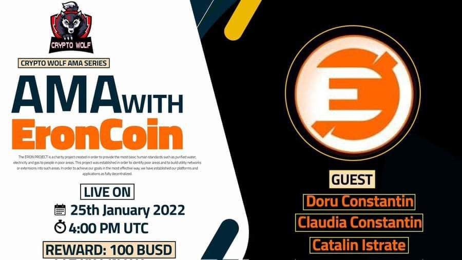 Crypto Wolf × EronCoin. AMA RECAP | by Crypto Wolf Community | Medium