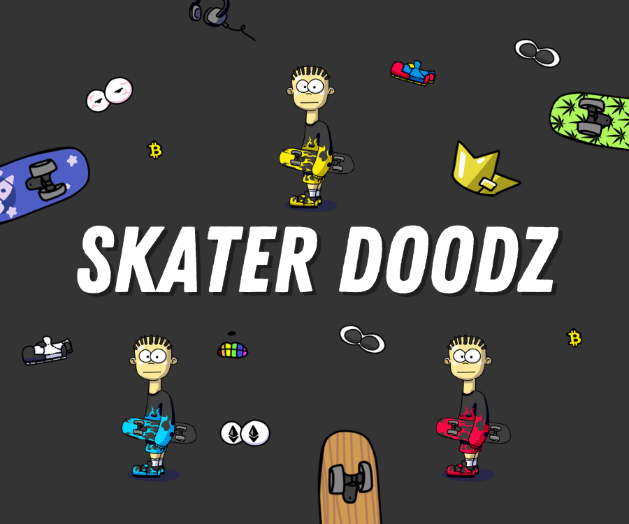 Skater Doodz NFT. Explore the unique & extensive roadmap… | by Skater ...