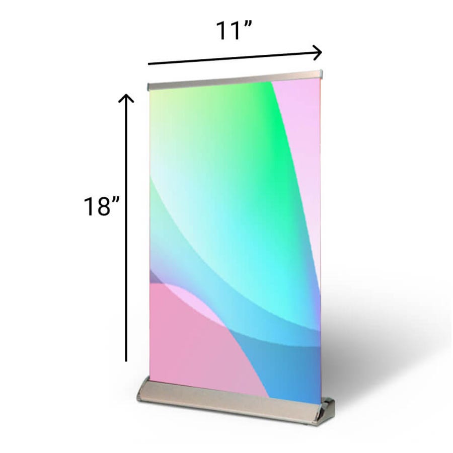 Table Top Pull Up Banners - onlybanners.store - Medium
