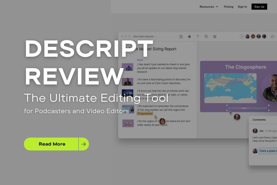 Descript Review: The Ultimate All-in-One Editing Tool for Podcasters ...