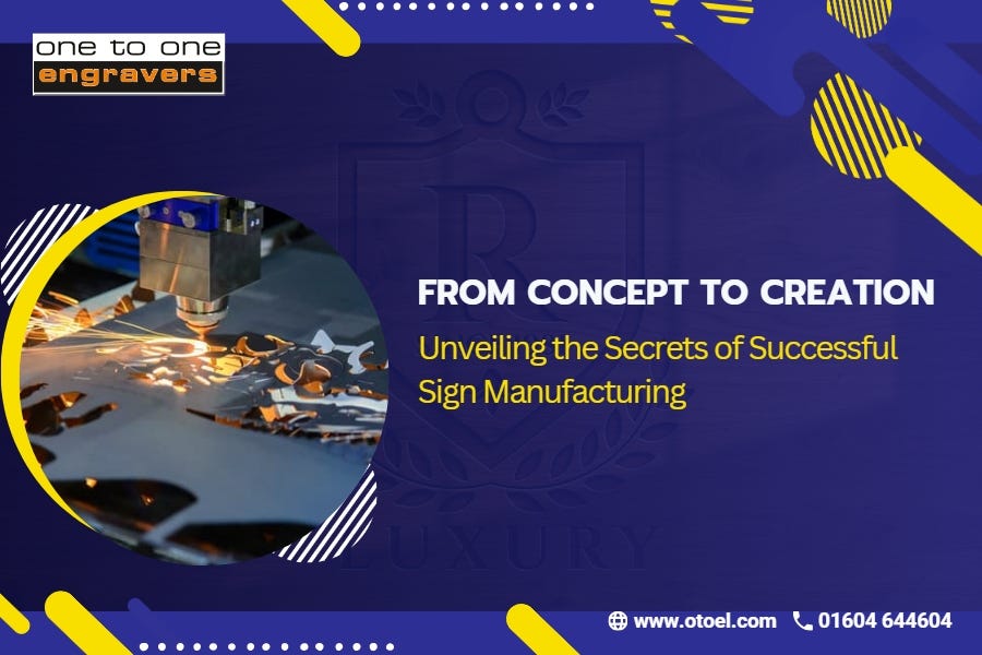 From Concept to Creation: Unveiling the Secrets of Successful Sign ...