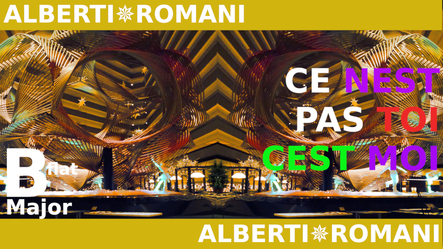 Ce N’est Pas Toi, C’est Moi, in B♭(flat) Major | by A L B E R T I☆R O M A N I | A Desabafo | Aug ...