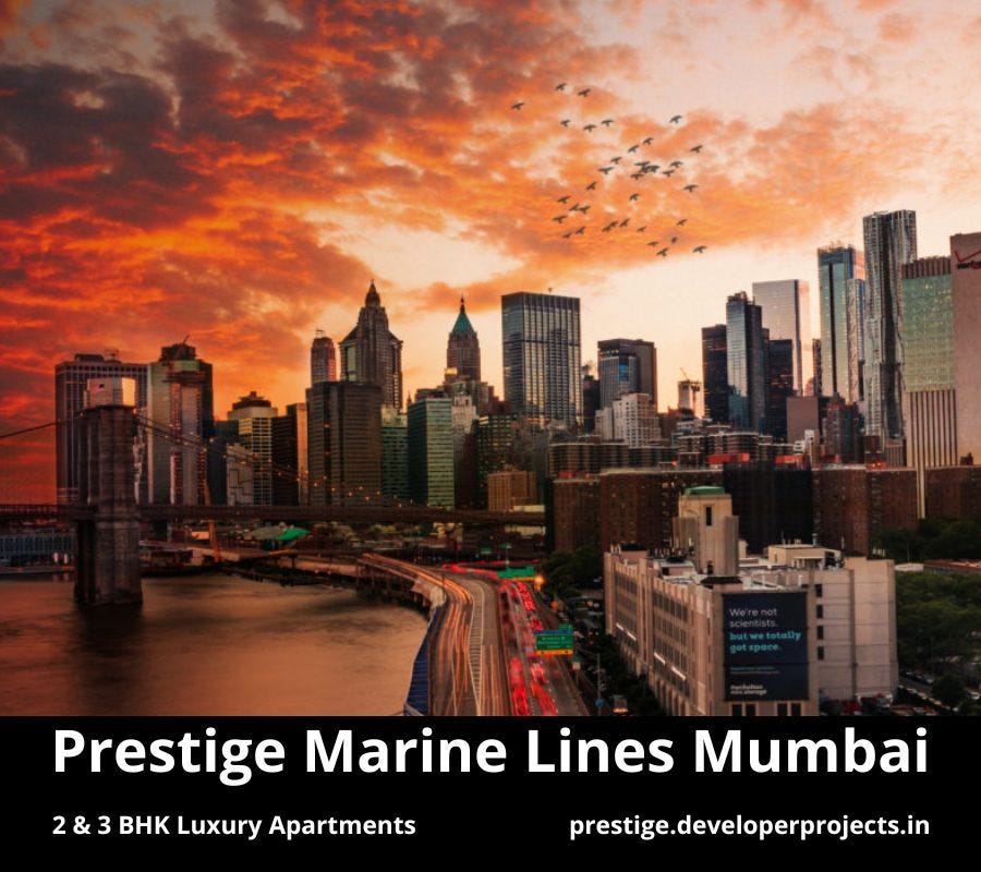 Prestige Marine Lines Mumbai | Premier Living, Great Amenities | by ...