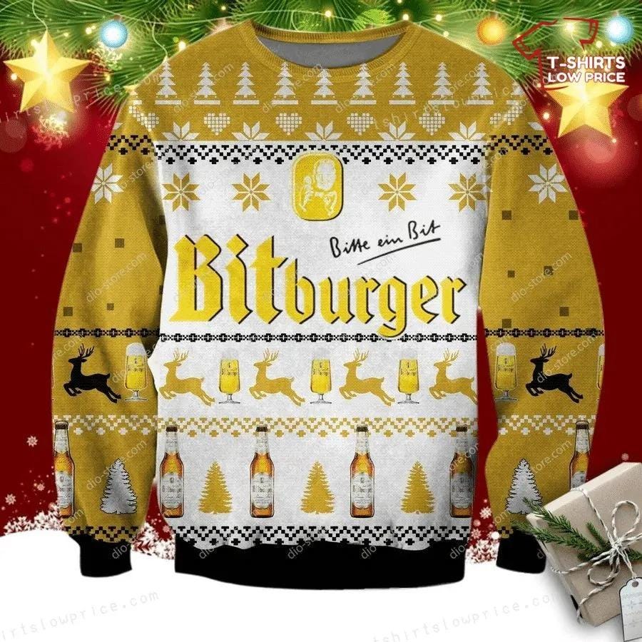 Bitburger Alcohol Ugly Sweater. More Than Just an Ugly Sweater: It’s a ...