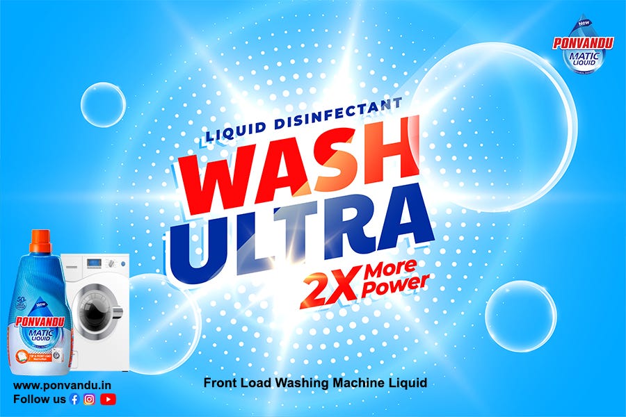 Front Load Washing Machine Liquid | by Ponvandu Detergent and Diswash ...